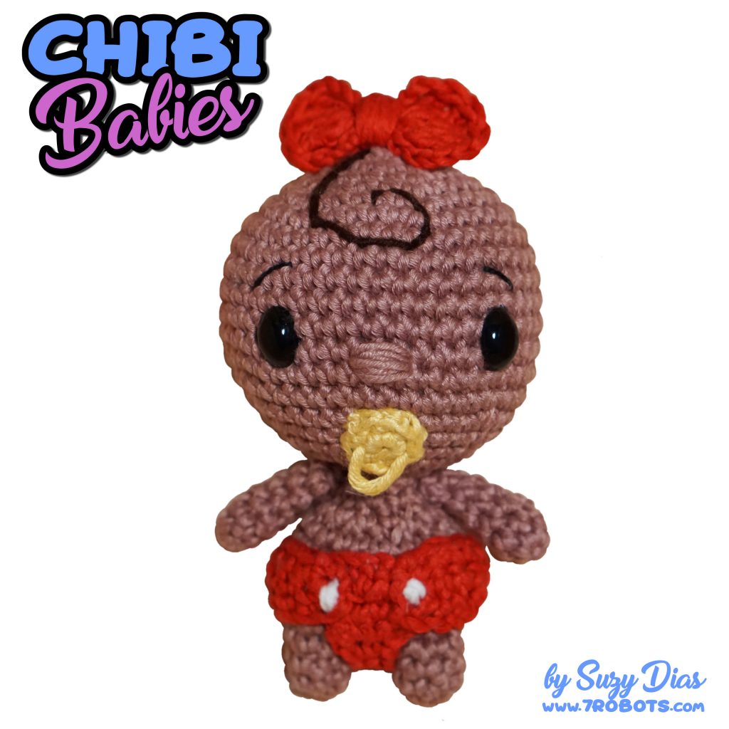Crochet Chibi Babies by Suzy Dias. Adorable customizable crochet babies!