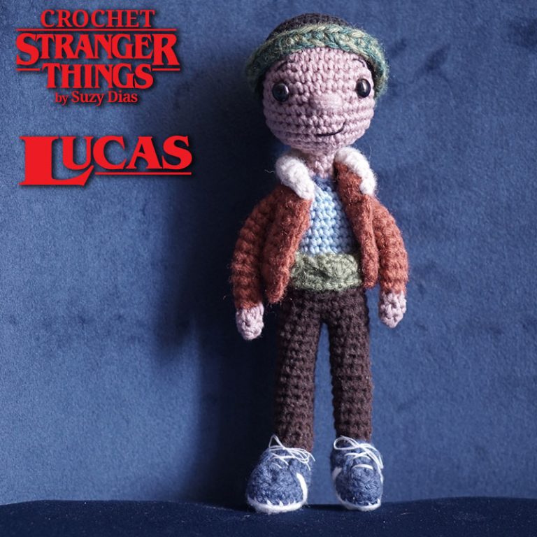 Crochet Stranger Things Lucas Sinclair Pattern by Suzy Dias