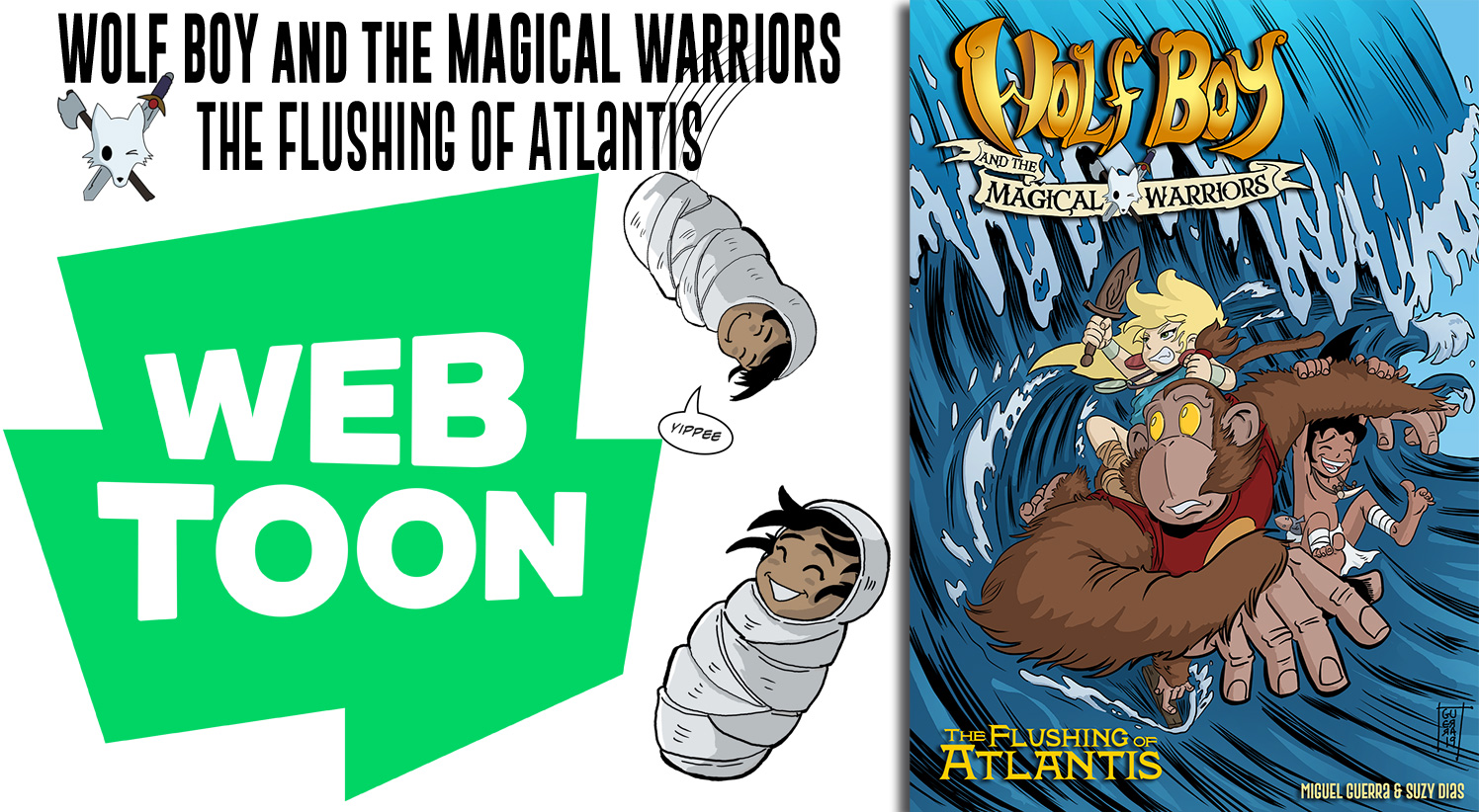 Wolf Boy and the Magical Warriors Extra Characters by Miguel Guerra